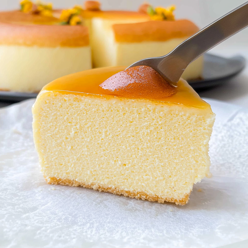 Spring Japanese Cheesecake