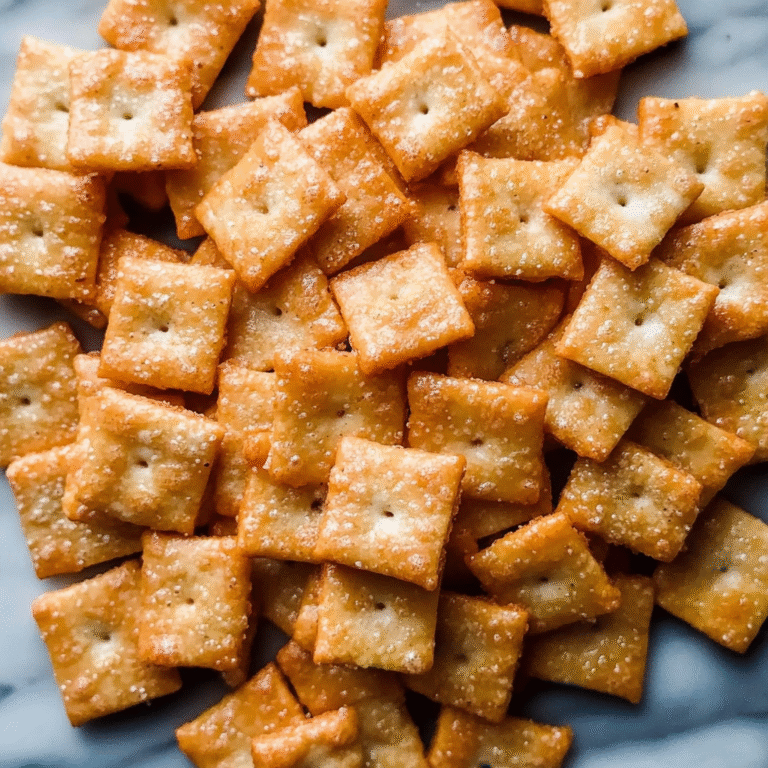 Homemade Cheese Crackers