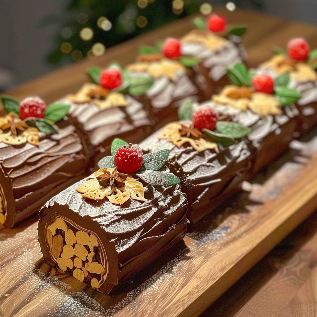 Mini Yule Log