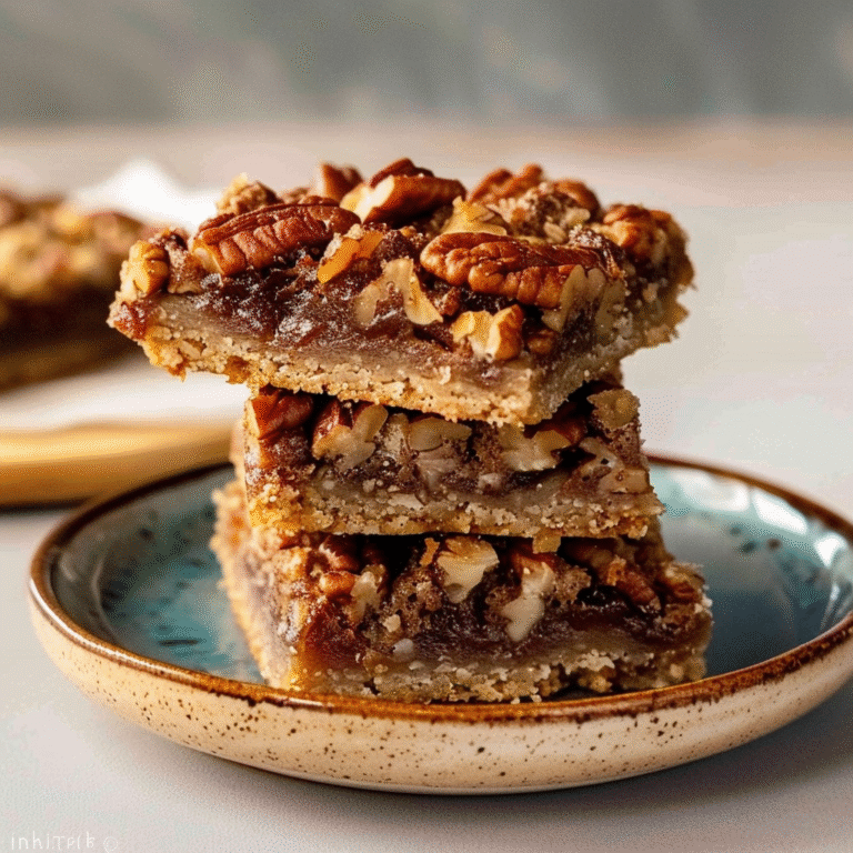 Pecan Pie Brown Butter Squares